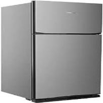 RF-580T-DST-Tornado No Frost Refrigerator, 450 Liters, Dark Stainless